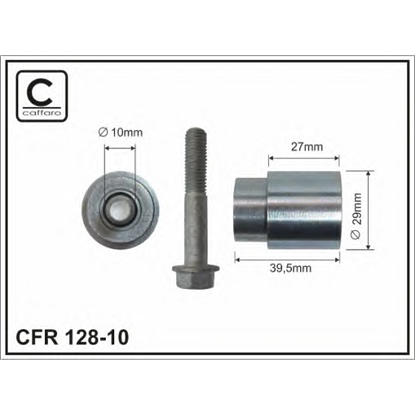 CAFFARO 128-10 (481H1007071) ролик натяж-ля ремня