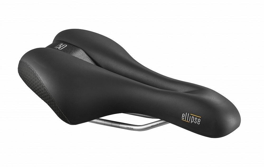 Седло для велосипеда SELLE ROYAL Ellipse Athletic, 266х162мм, 406г, черный