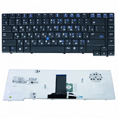 Клавиатура для ноутбука HP Compaq 8510p, 8510w черная, с джойстиком