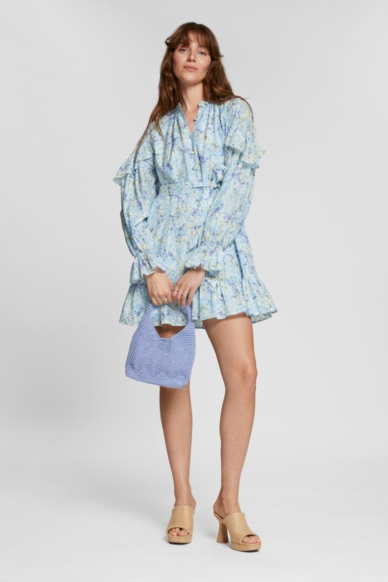 Платье Многоуровневое объемное платье