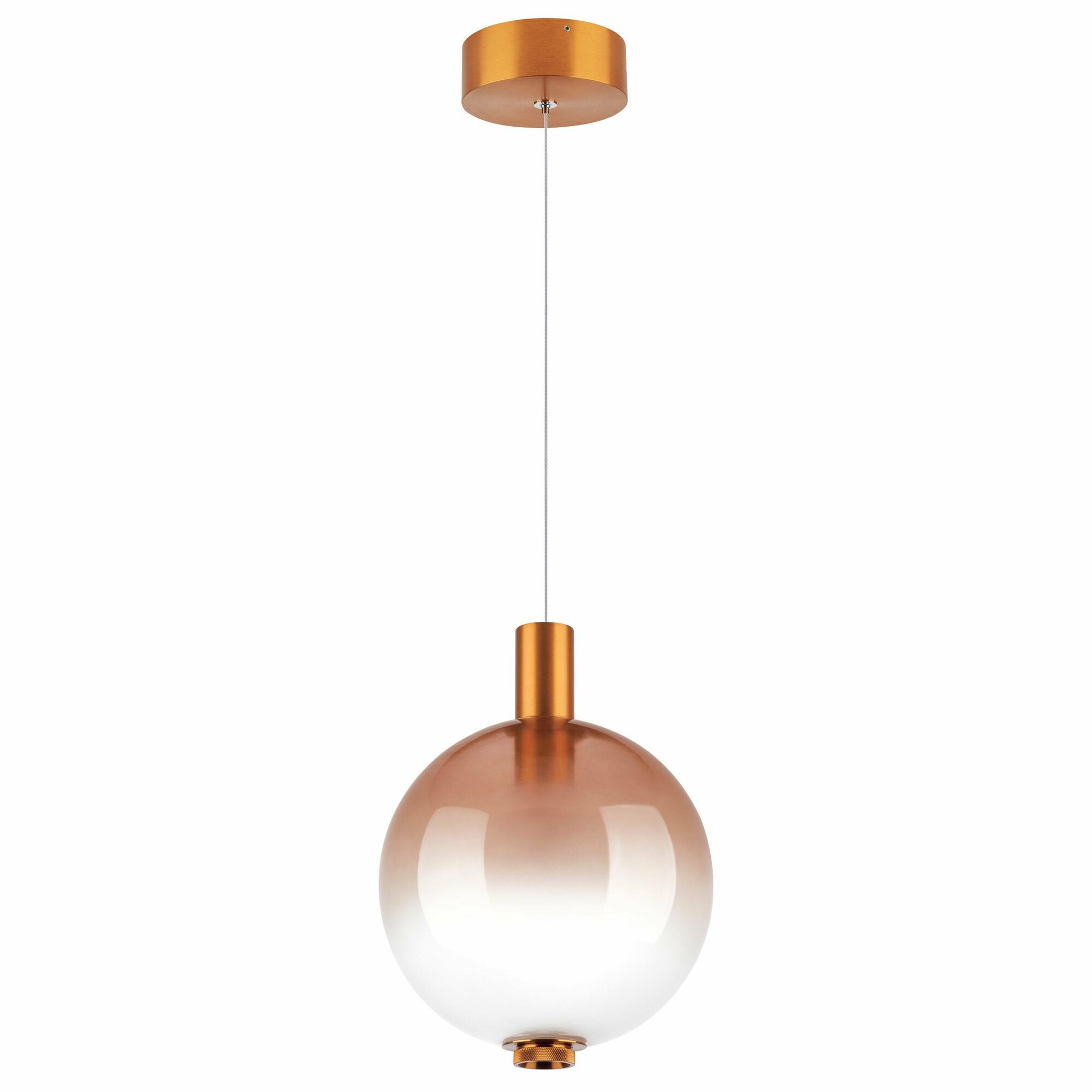 805402 Люстра COLORE LED 1х6W 320LM черный/красный 3000K, шт