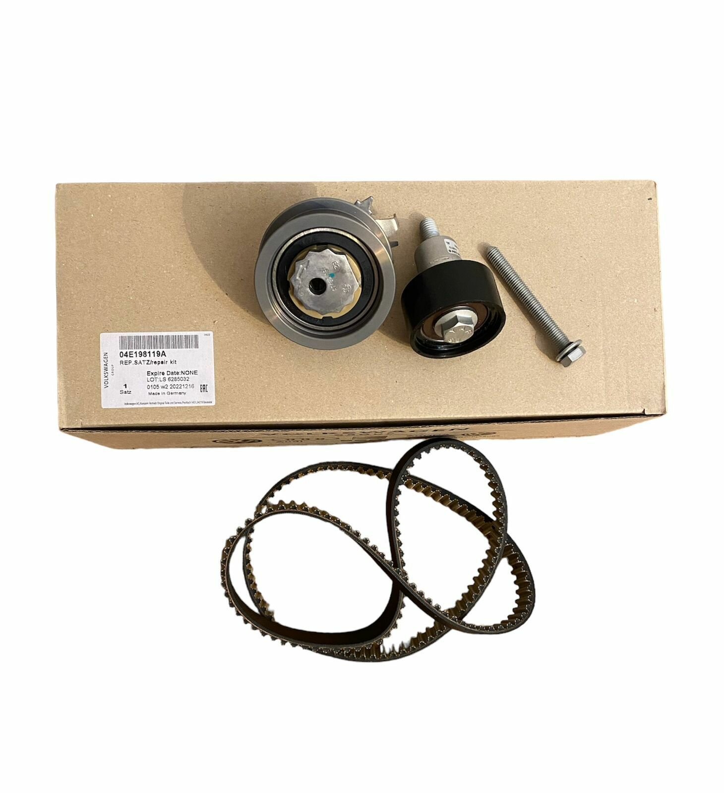 Комплект ремня ГРМ Volkswagen - VAG (VW/Audi/Skoda/Seat) арт. 04E198119A