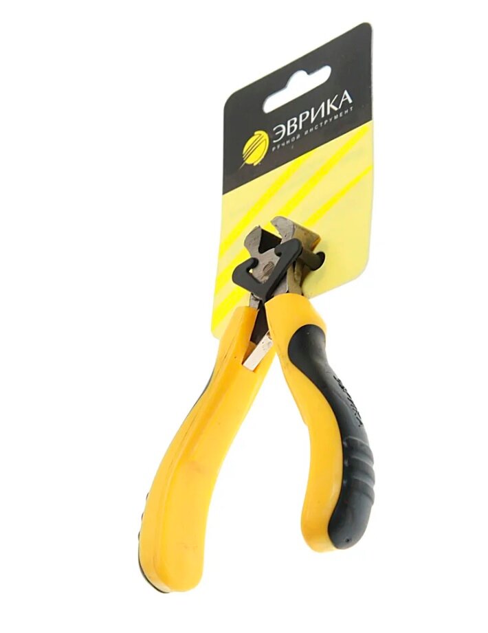 Торцевые кусачки Эврика ER-6057E 115 мм желтый/черный