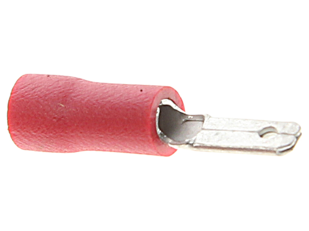 Клемма (папа) 2.8мм под провод 1.5 кв. мм с изоляцией ПВХ КВТ