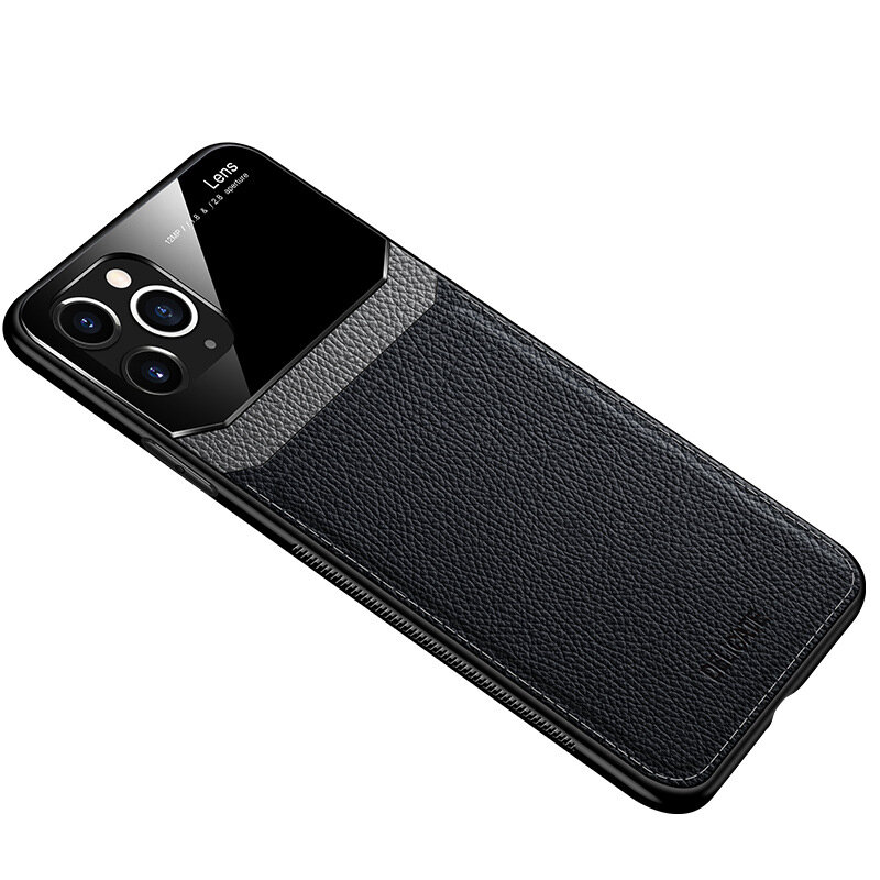 Чехол-накладка MyPads Bicromatico для Samsung Galaxy S23 FE, обтянутый эко-кожей, с элегантной прошивкой, черный