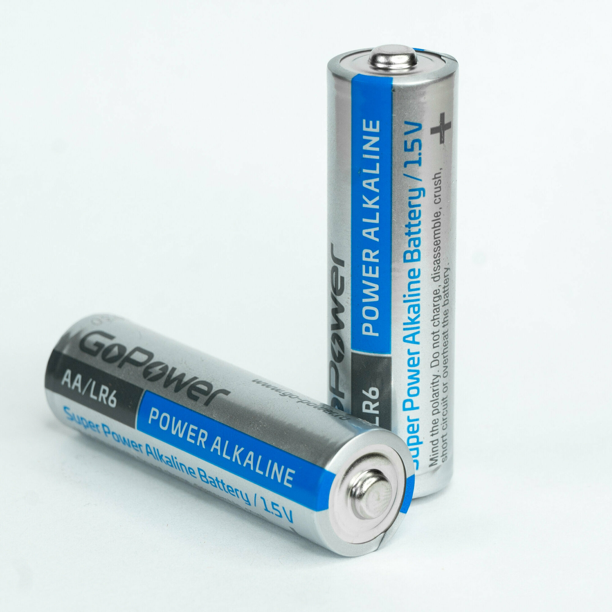 Элемент питания AA/LR6 щелочной 1.5В, 2шт, GoPower 00-00015599 Super Power Alkaline Shrink
