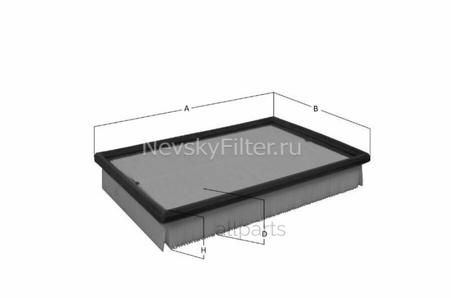 NEVSKY-FILTER NF5241 Фильтр воздушный Hyundai Accent 94-00 Pony 00-