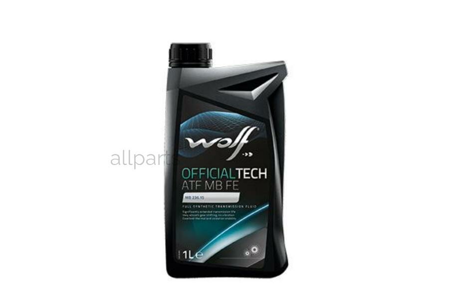 WOLF OIL 8336140 Масло трансмиссионное WOLF OFFICIALTECH ATF MB FE 1L