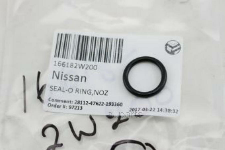 NISSAN 166182W200 Уплотнительное кольцо
