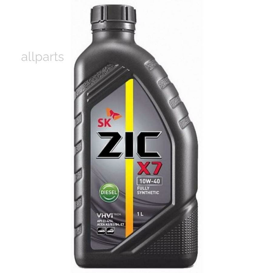 ZIC 132607 10W-40 1L X7 DIESEL моторное масло