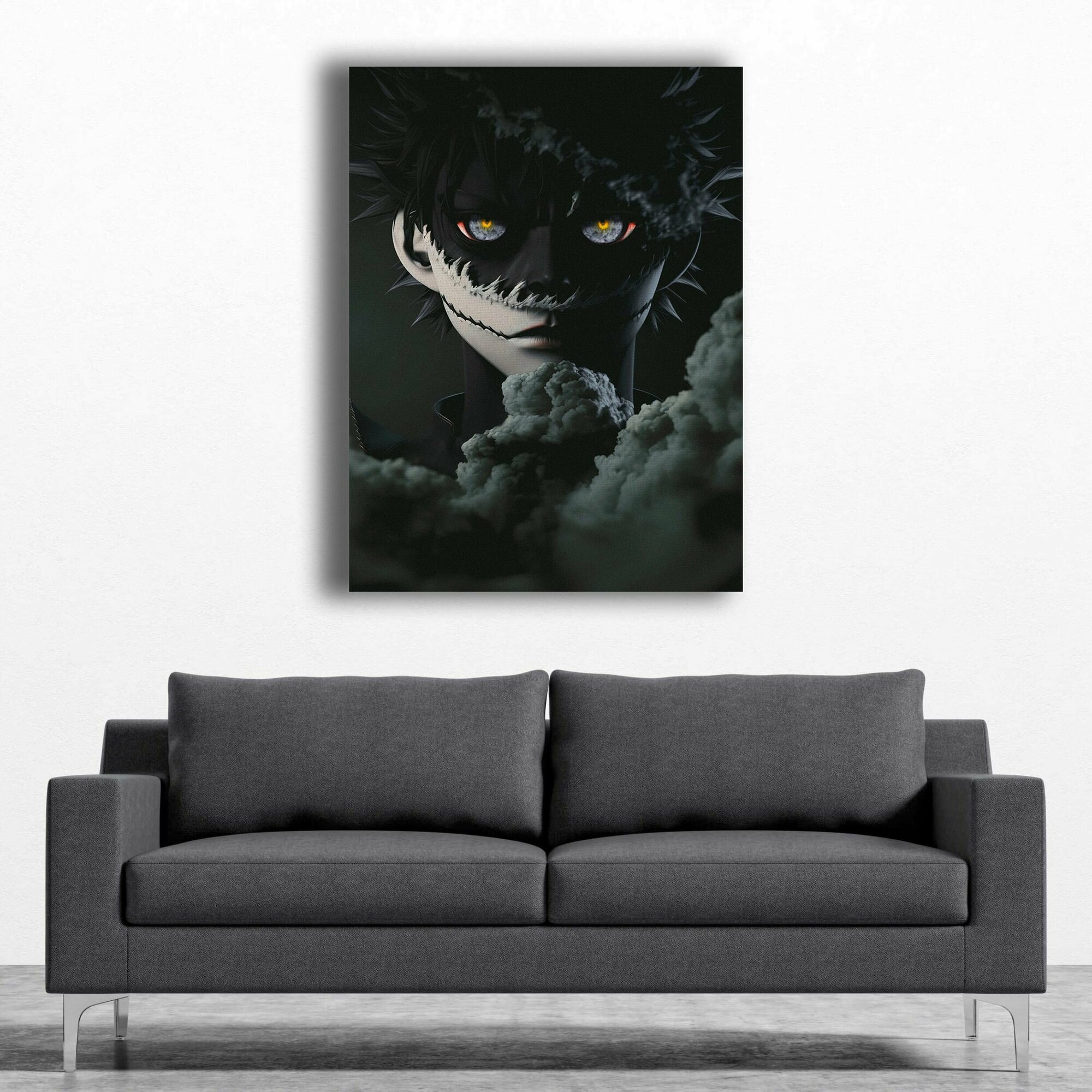 Интерьерная картина на холсте / dead inside / zxc 40*60