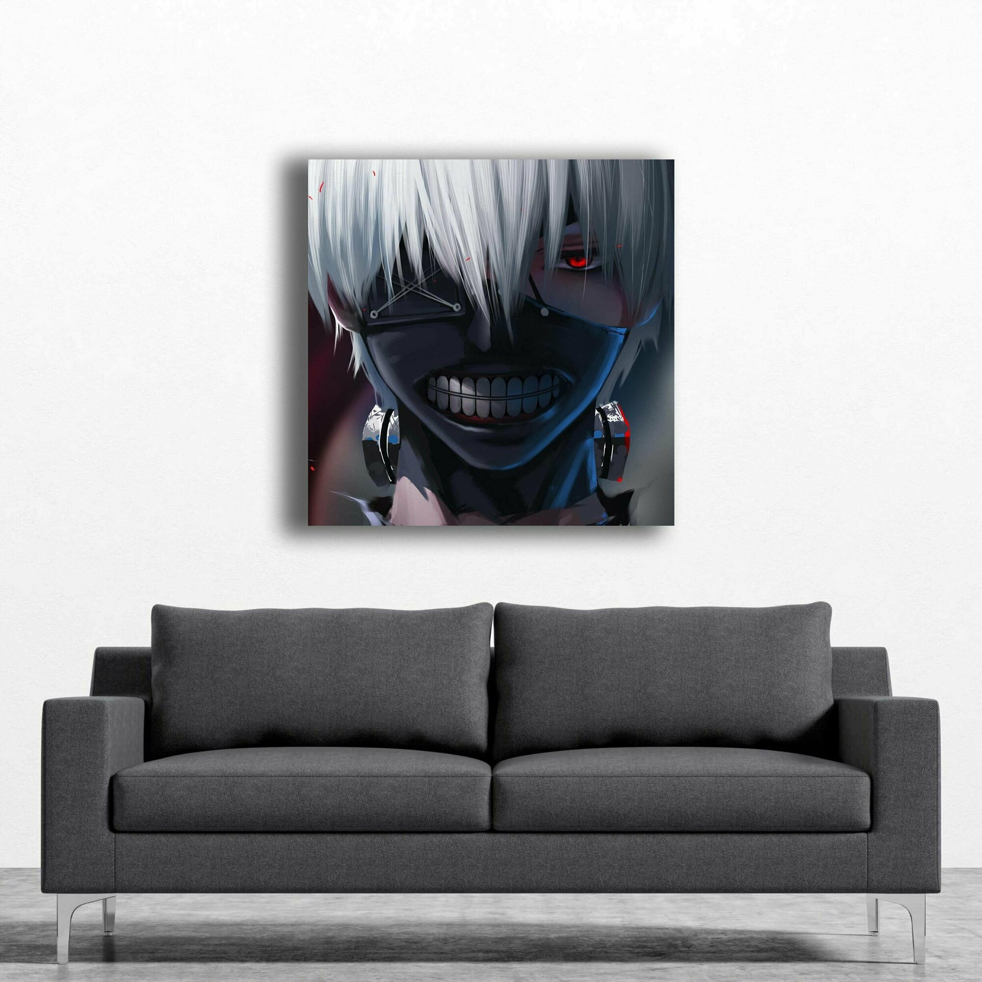 Интерьерная картина на холсте / dead inside / zxc 60*60