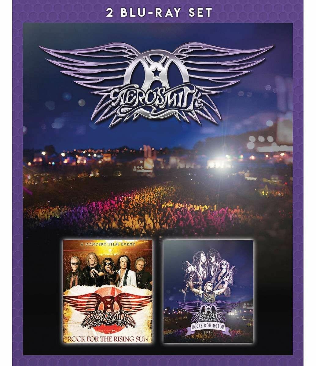Диск Aerosmith - Rocks Donington 2014 / Rock For The Rising Sun: Live In Japan 2011 (1 CD)