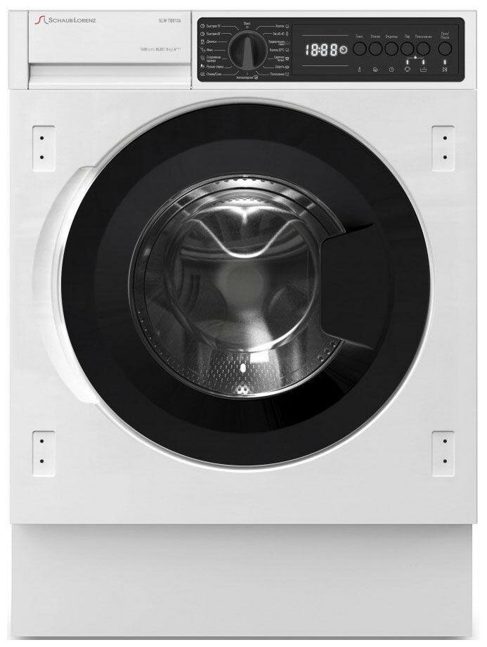 Встраиваемая стиральная машина Schaub Lorenz SLW TB8134 Steam Assist, 8 кг, 1400 об/мин