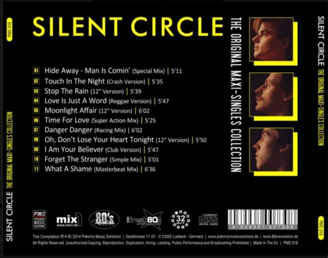 SILENT CIRCLE "Greatest Hits" CD — фото 1