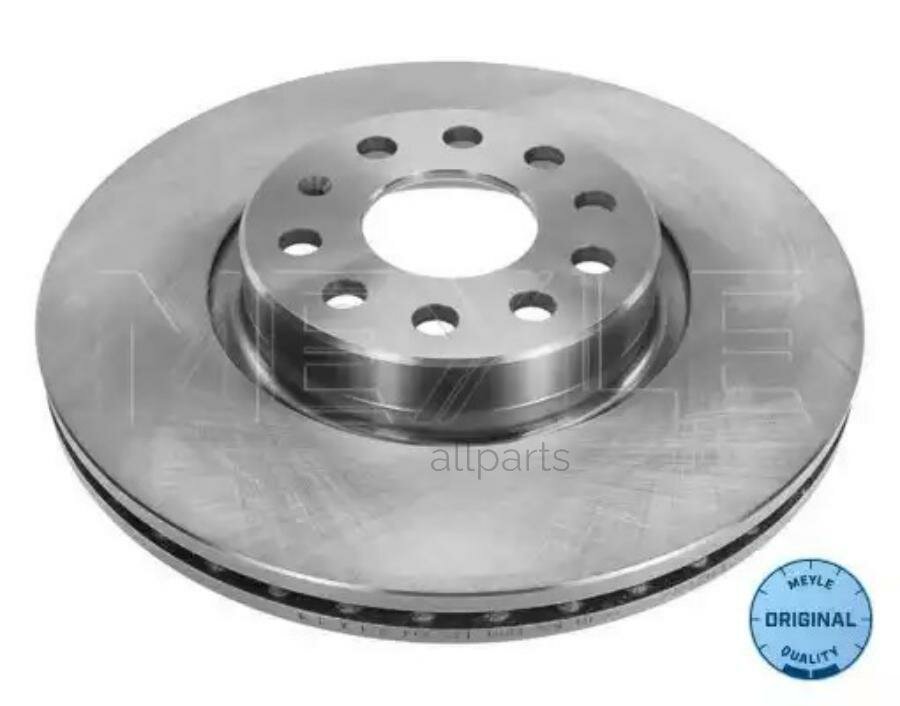 MEYLE 115 521 1094 Диск тормозной передний VAG+SKODA ALL 03-/VENT D=312MM MEYLE 115 521 1094