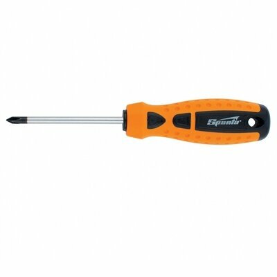 Отвертка Point, Ph1 х 75 мм, CrV, 2-х комп. рукоятка Sparta (11777), 743427