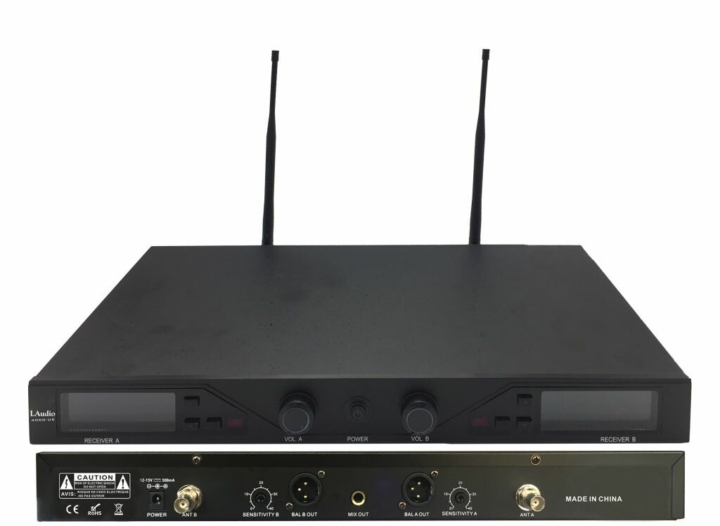 4000-UE Беспроводная микрофонная система, петличка и головной микрофон, LAudio