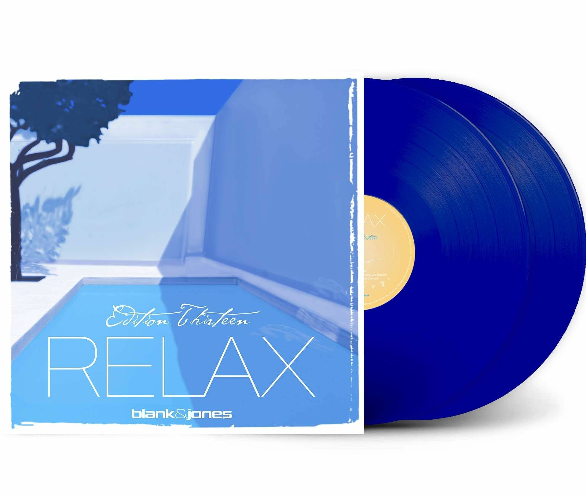 Виниловая пластинка Blank & Jones - RELAX Edition 13 (Limited Handnumbered Edition) (Transparent Blue Vinyl) (in Deutschland exklusiv f r jpc!) (2 LP)