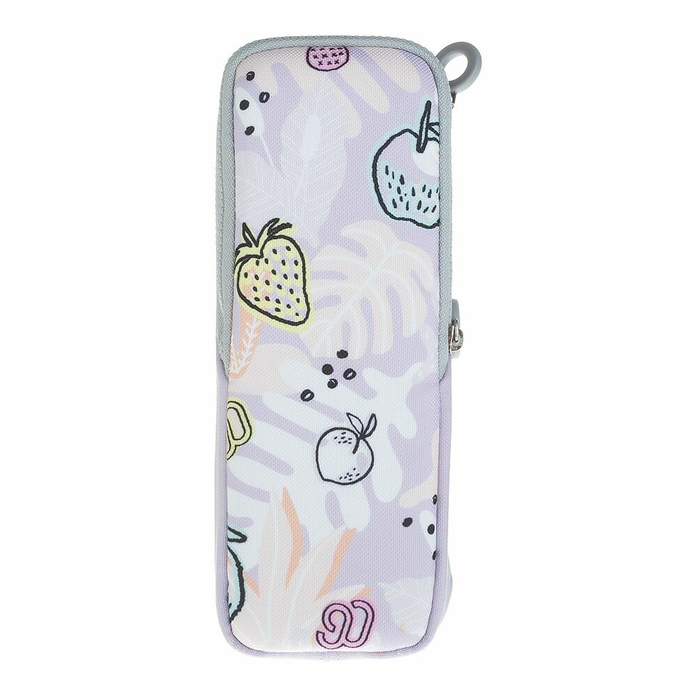 Пенал школьный 90 Points NINETYGO Smart School Pencil Case на молнии (розовые фрукты), шт