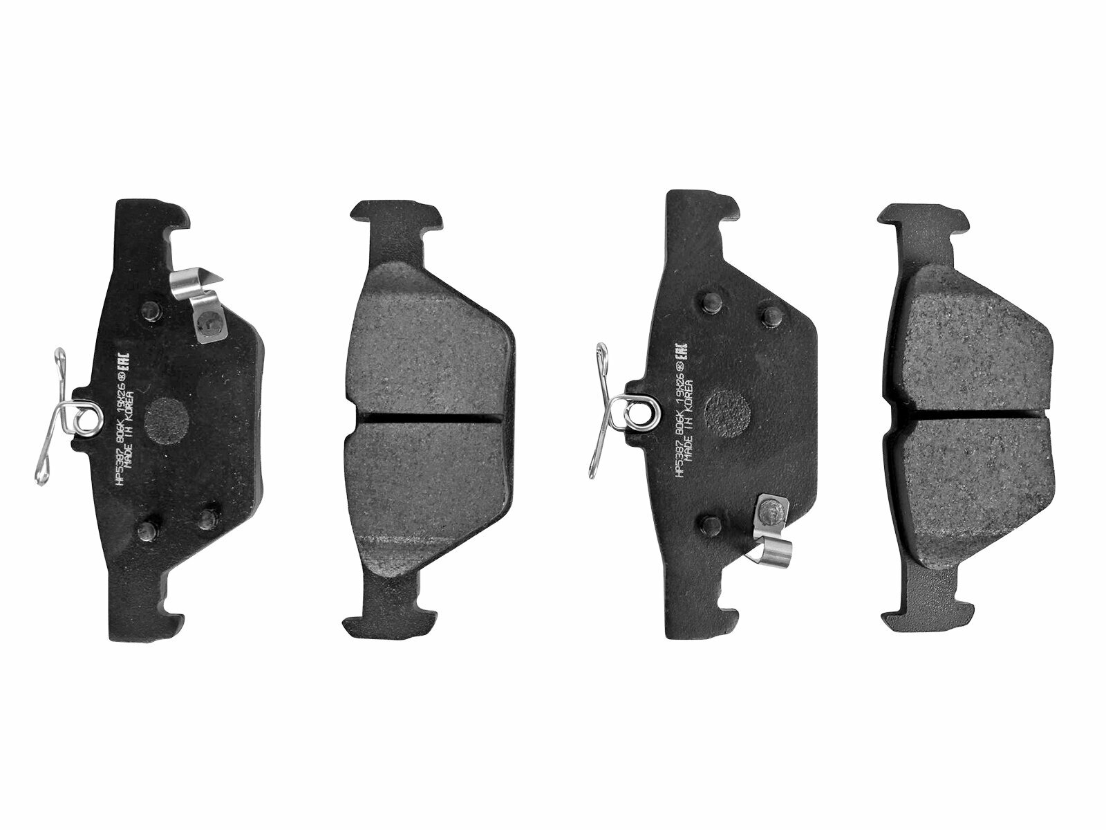 Колодки тормозные HSB HP5387