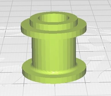 Ролик посудомойки (3D печать,10034)