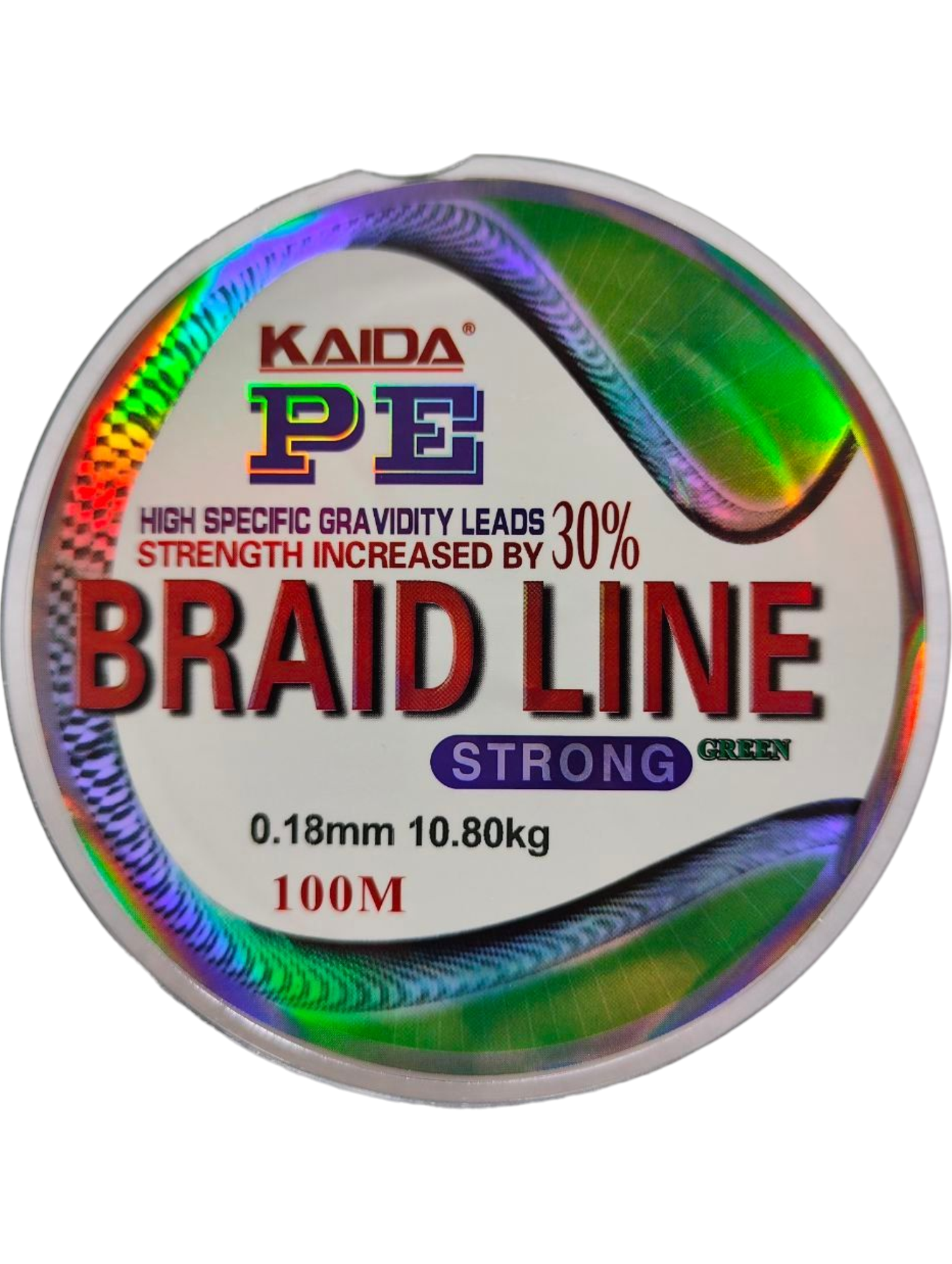 Плетеный шнур BRAID LINE Каида strong 100m 0,18 мм 10.8кг