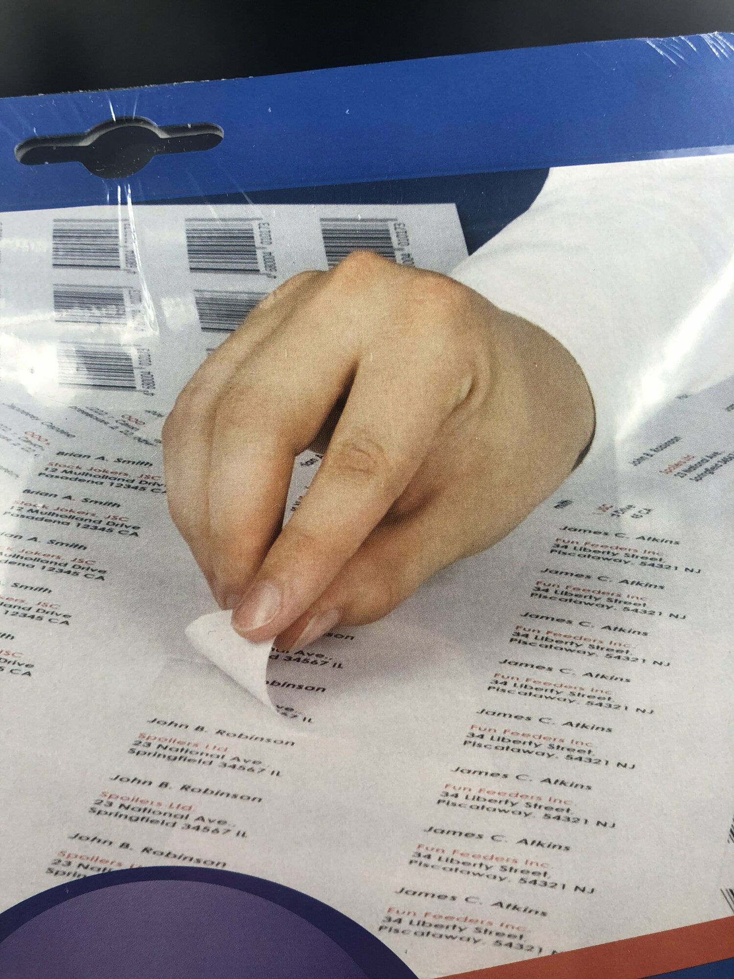 Этикетки А4 круглые диаметром 45 мм, 24 этикетки/лист, самоклеящиеся, пачка 100 листов