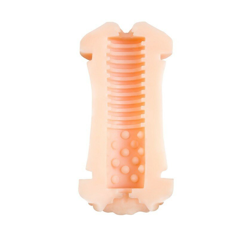 Двухсторонний мастурбатор вагина-анус «Jos Lulu» для мужчин в тубе