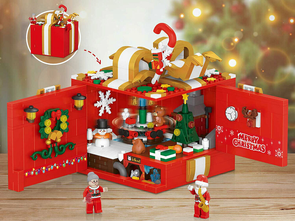 Конструктор LOZ 1937_MK Конструктор Рождественский подарок