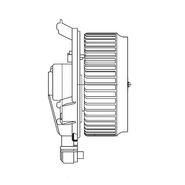 LUZAR lfh-23rn (LFH23RN) э / вентилятор отоп. для а / м Honda (Хонда) Civic (Цивик) vIIi 4d (06-) (lfh 23rn)