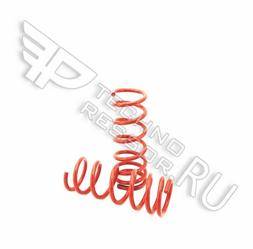 Пружины передние для ВАЗ 2101 укороченные ( -30 мм) "Техно Рессор"