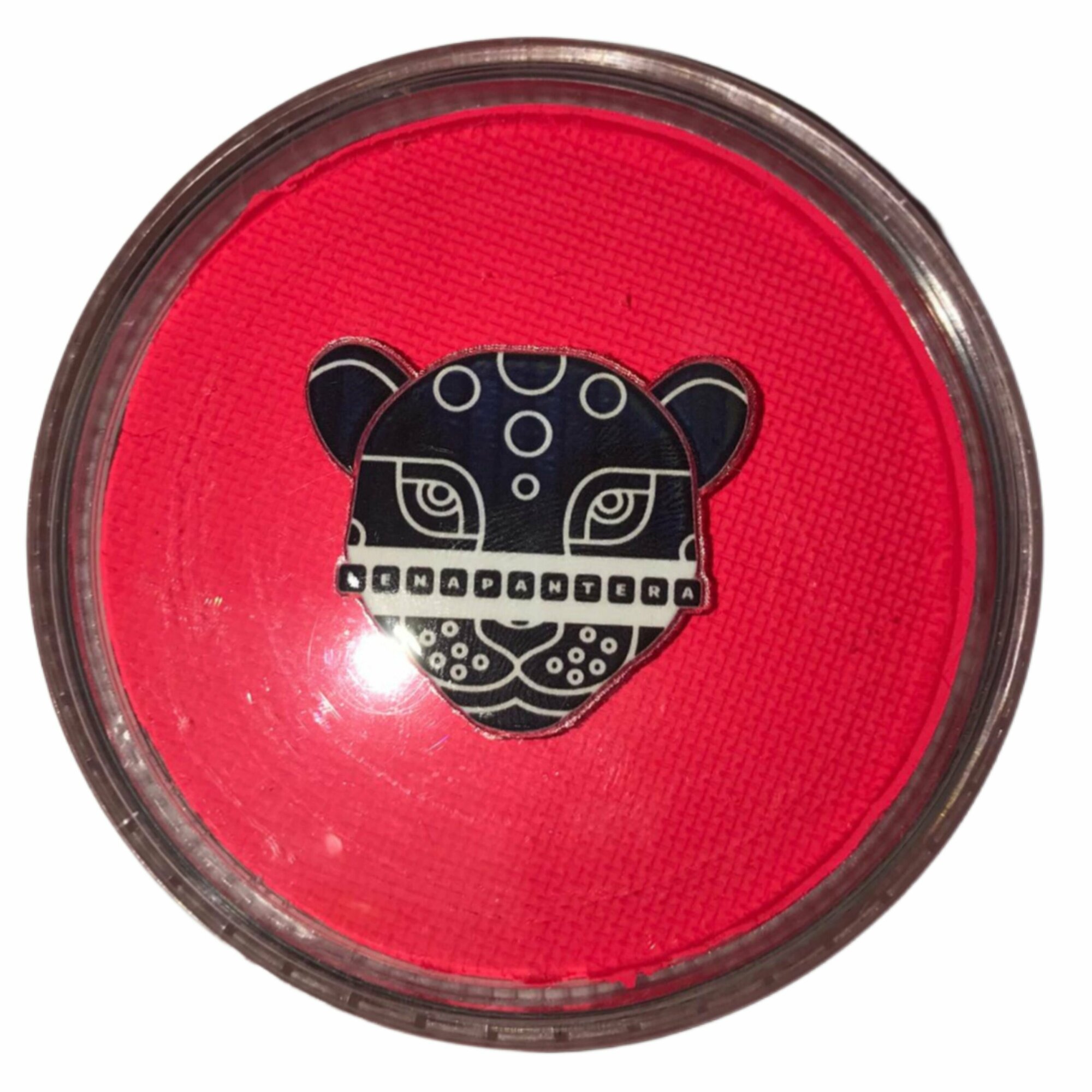 Аквагрим в шайбе профессиональный неоновый розовый 32 гр / краски LENA PANTERA