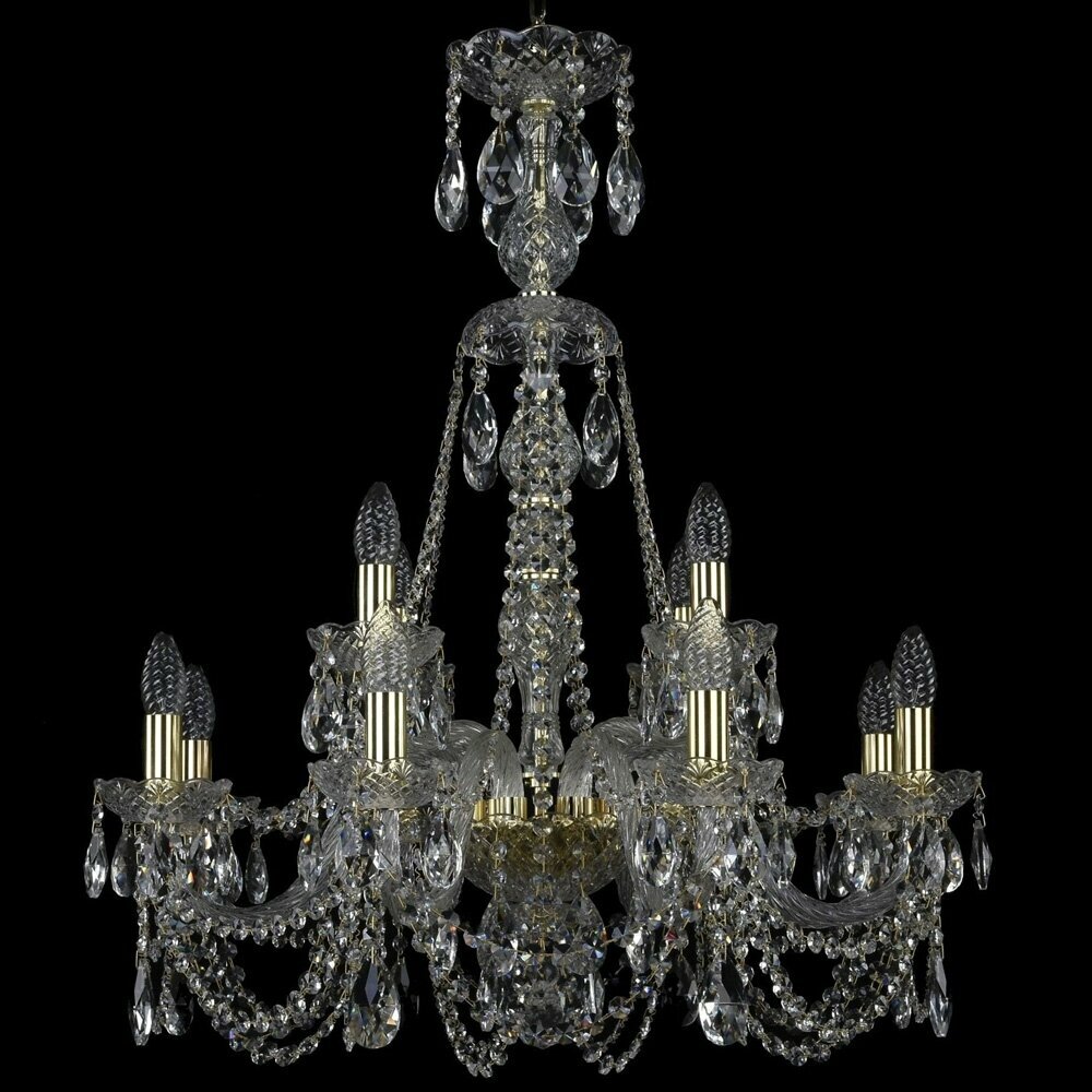 11.11.8+4.240. XL-78. Gd. Sp Люстра хрустальная Bohemia Art Classic