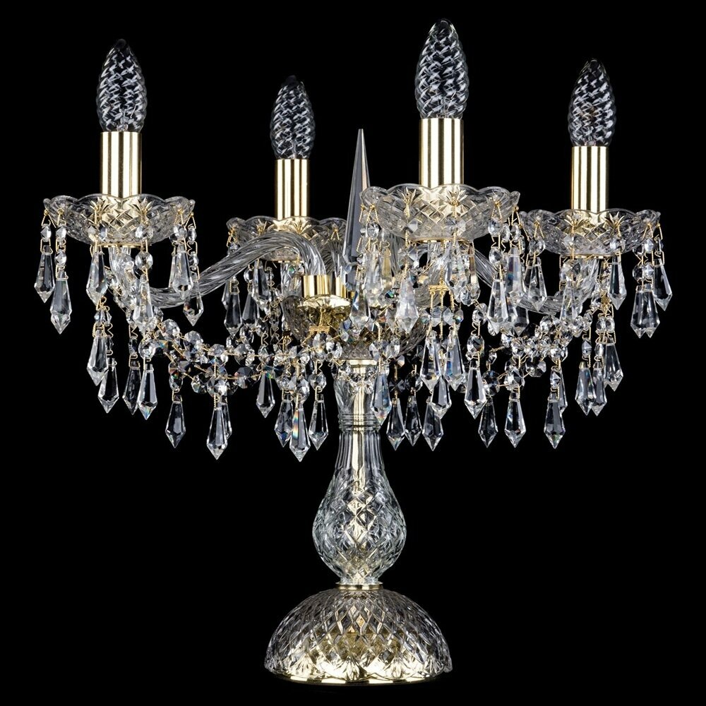 12.23.4.141-37. Gd. Dr Настольная лампа хрустальная Bohemia Art Classic