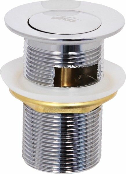 Донный клапан с переливом VIKO V-0610 автомат 1 -1/4"