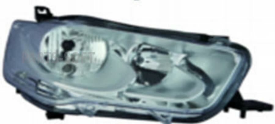 Фара прав CITROEN: C-ELYSEE 13- (дневн. ходов огни) п/к Depo арт. 552-1142R-LDEMN