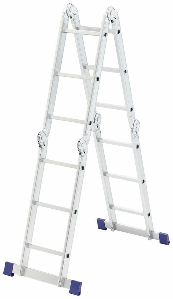 Лестница Сибртех Лестница шарнирная алюминиевая, 4x3