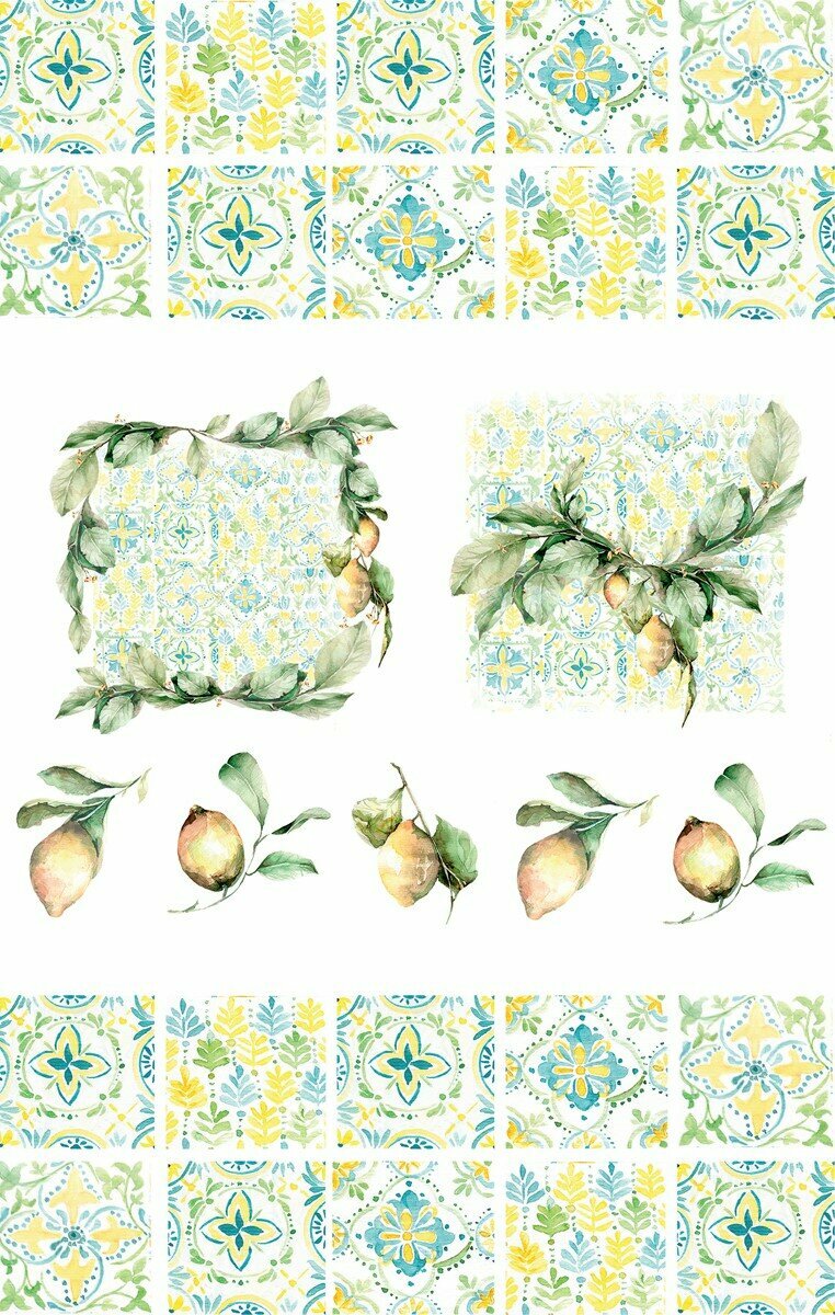 Love2art рисовая бумага KPR/R-EC43 32×22 см 0113 Сицилийское настроение для творчества