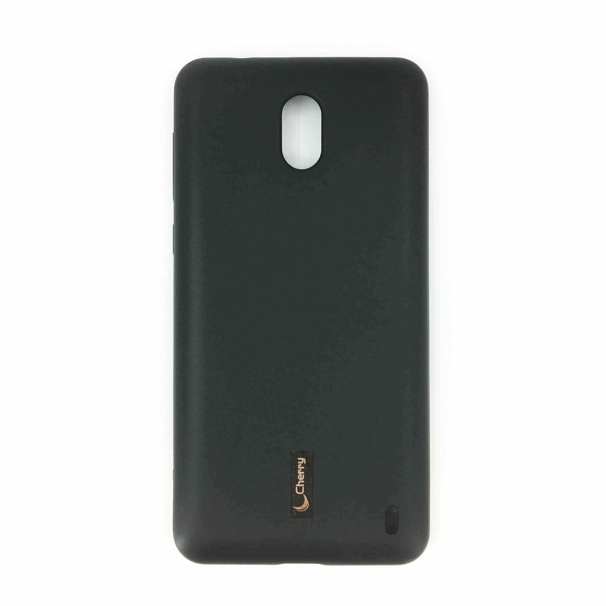 Силиконовый чехол для Nokia 2 (Cherry, черный)