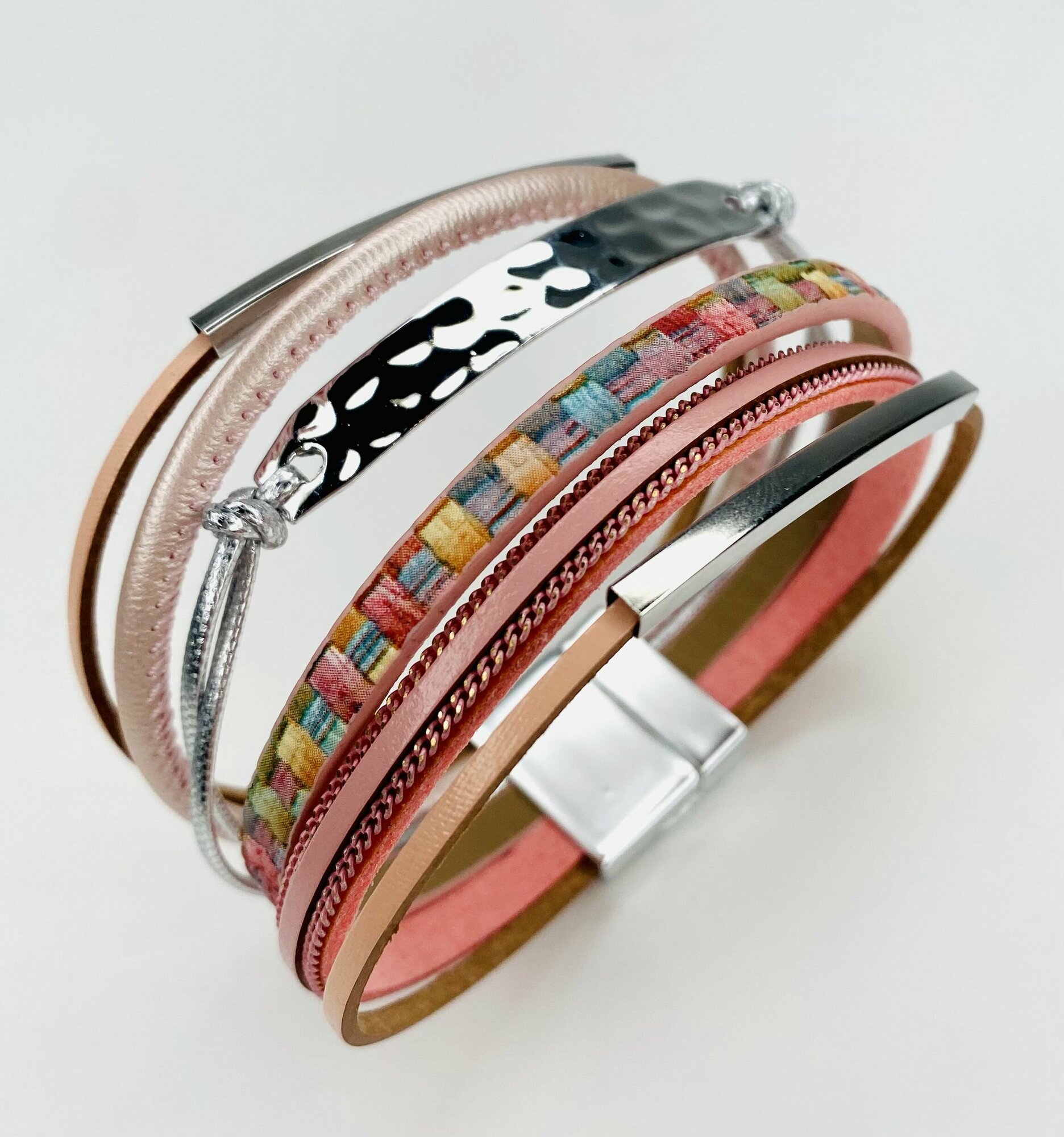 Браслет, искусственный камень