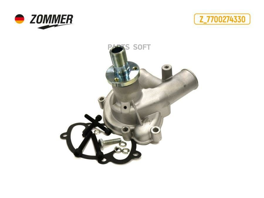 Z7700274330 ZOMMER Насос водяной Лада Ларгус, Renault Logan 16V (Z_7700274330) ZOMMER