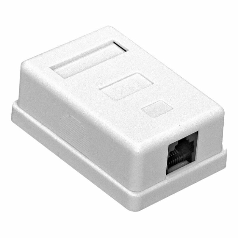 Розетка ExeGate SM1-RJ45-C6 RJ-45 кат.6 UTP Krone/110 (EX292844RUS) 1666896