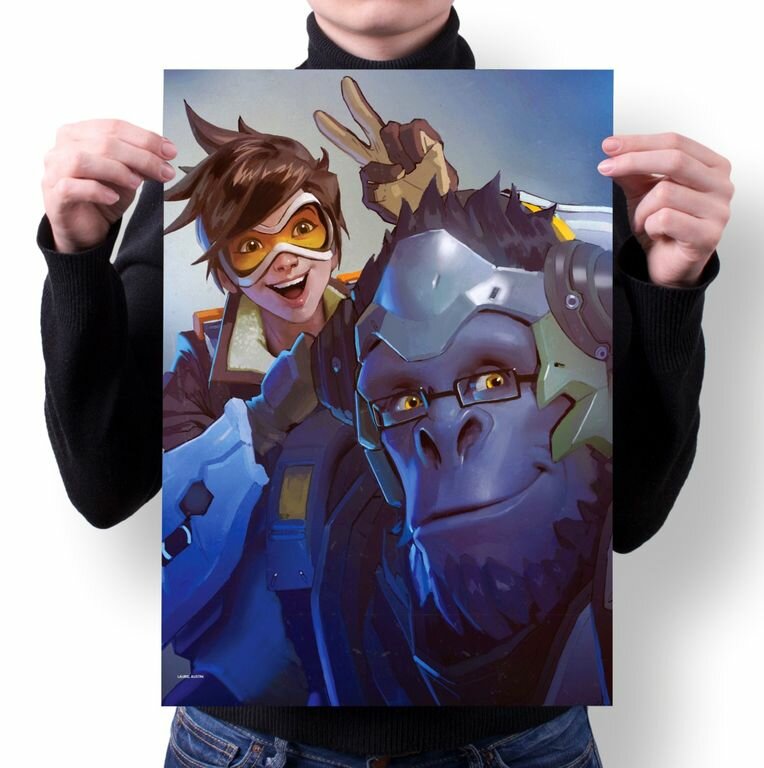 Плакат Overwatch, Овервотч №12, А2