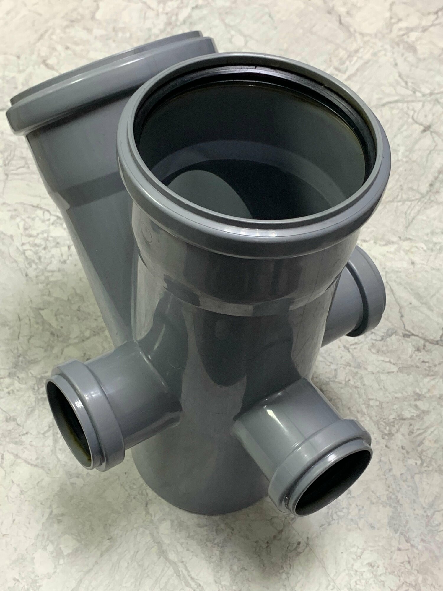 Крестовина двухплоскостная правая+левая+тыл 110х110х50х45 РосТурПласт