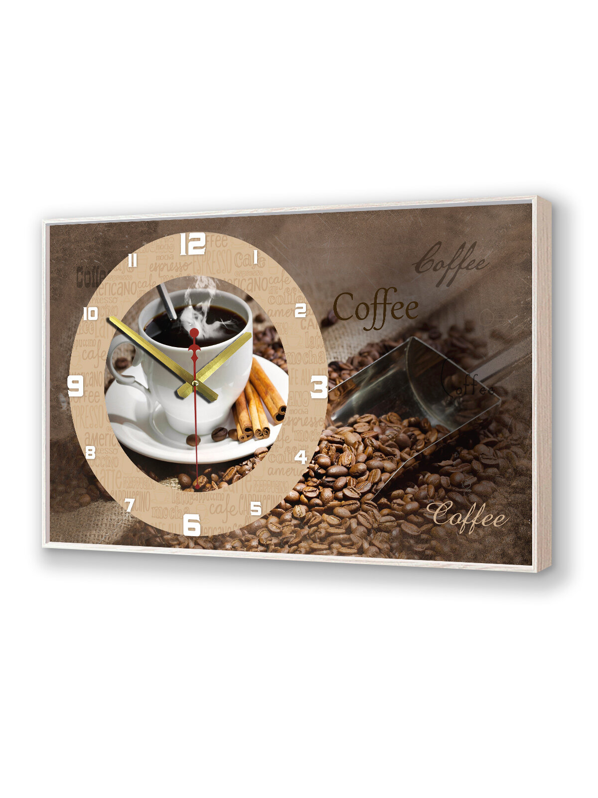 Часы настенные 35х57 см. Правила дома