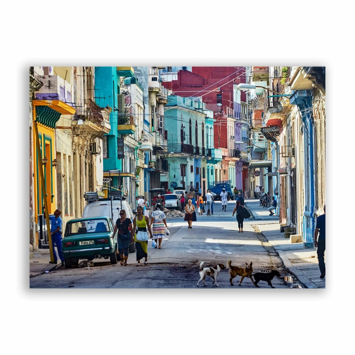 Постер, плакат на бумаге / Куба / Размер 40 x 53 см