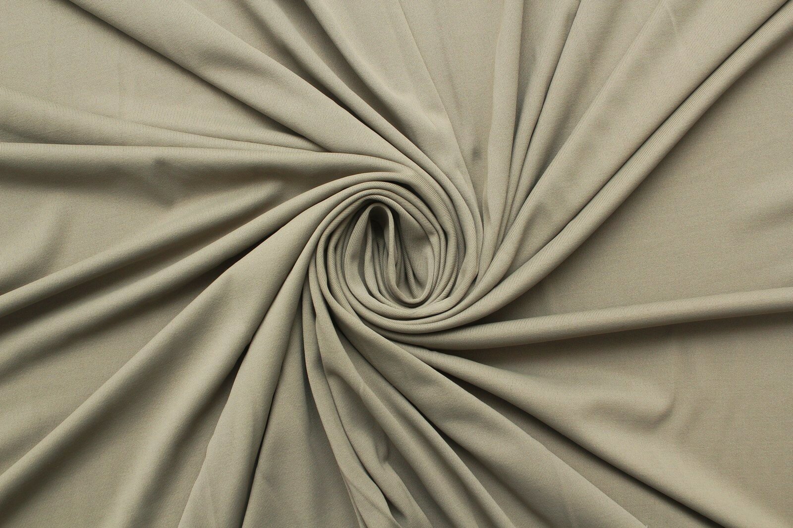 Ткань Трикотаж-стрейч серовато-оливковый, ш148см, 0,5 м