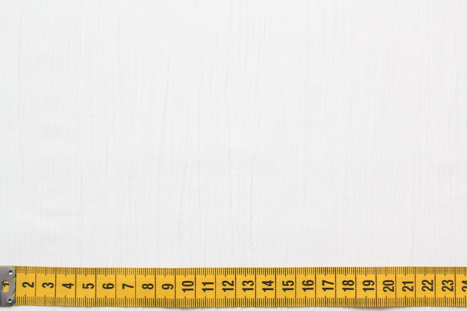 Ткань Купра креш белая 240 г/мп, 240 г/пм, ш132см, 0,5 м