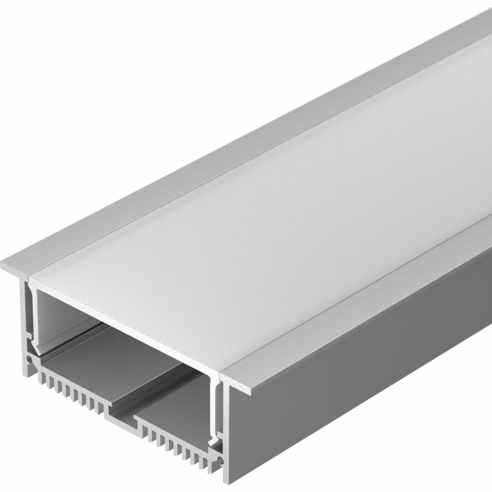Профиль Arlight SL-LINIA88-F-2000, алюминий, встраиваемый, 2м, IP20, серебро